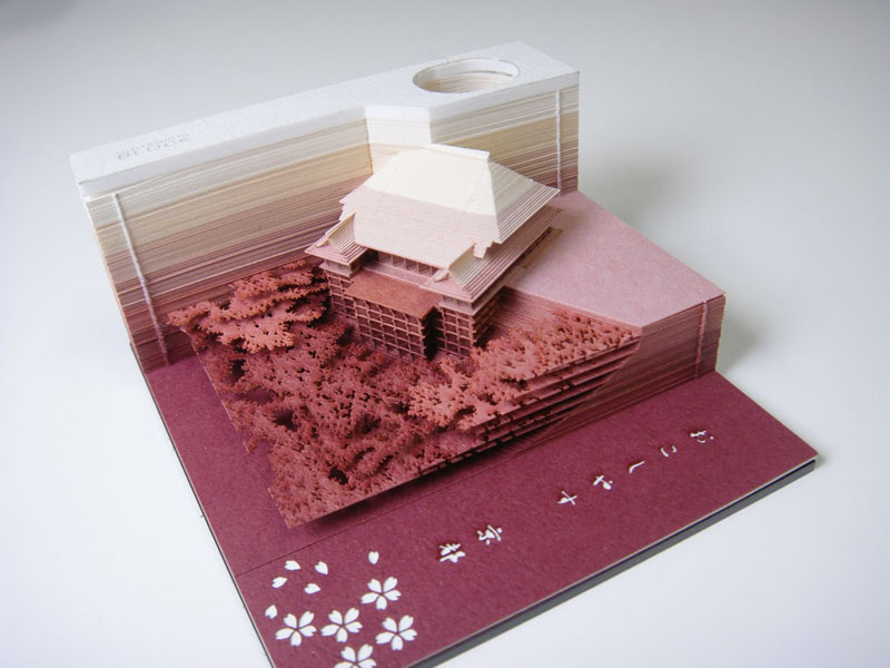 Laser Cut Notepads That Slowly Reveal Artworks As They Get Used ...