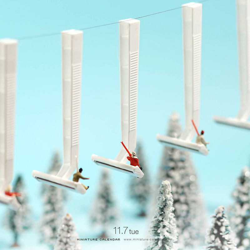 This Artist Has Created a Miniature Scene Every Single Day Since 2011 ...
