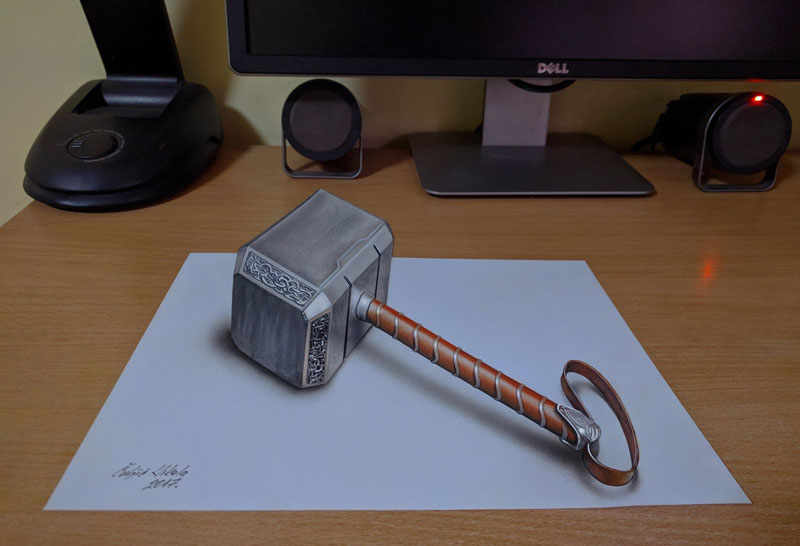 Amazing 3D Drawings that Seem to Leap Off the Page » TwistedSifter