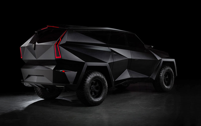 The Outrageous SUV Inspired by the Stealth F-117 Nighthawk (21 Pics ...