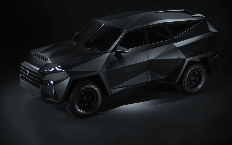 The Outrageous SUV Inspired by the Stealth F-117 Nighthawk (21 Pics ...