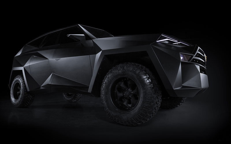 The Outrageous SUV Inspired by the Stealth F-117 Nighthawk (21 Pics ...