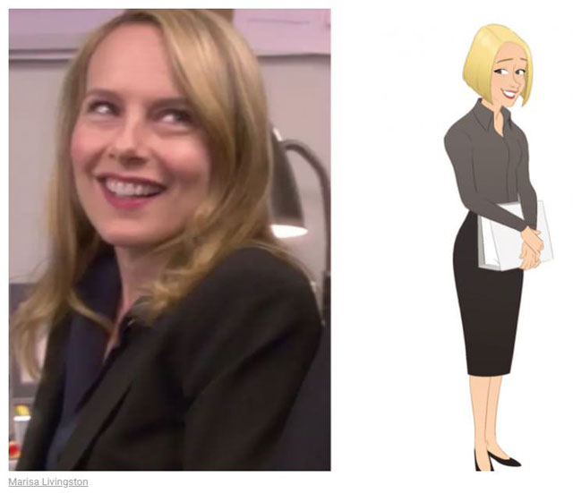 What Each Character Would Look Like in a Cartoon Version of The Office ...
