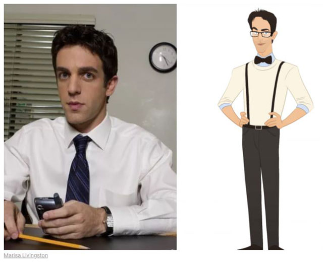 What Each Character Would Look Like in a Cartoon Version of The Office ...