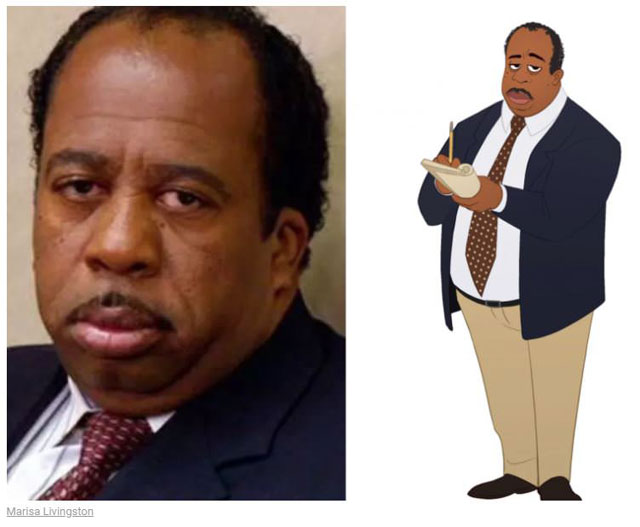 What Each Character Would Look Like in a Cartoon Version of The Office ...