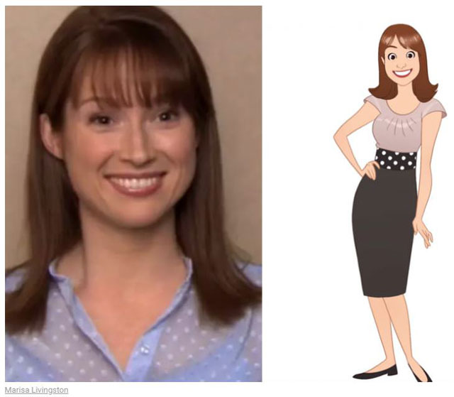 What Each Character Would Look Like in a Cartoon Version of The Office ...