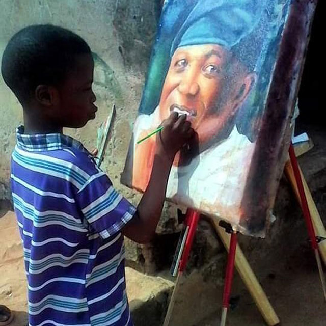 11-Year-Old Hyperrealist from Nigeria Wows With Stunning Artworks » TwistedSifter