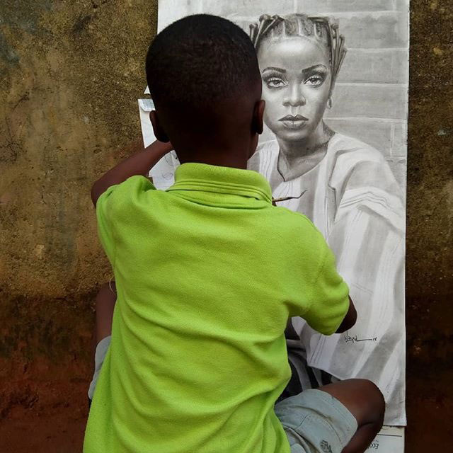 11-Year-Old Hyperrealist from Nigeria Wows With Stunning Artworks » TwistedSifter