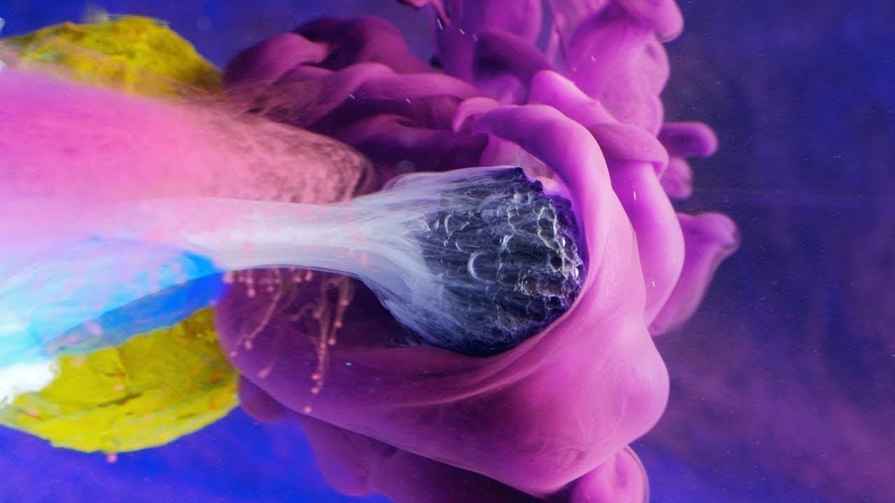 Injecting Ink Into Water and Filming With a High Speed Camera ...