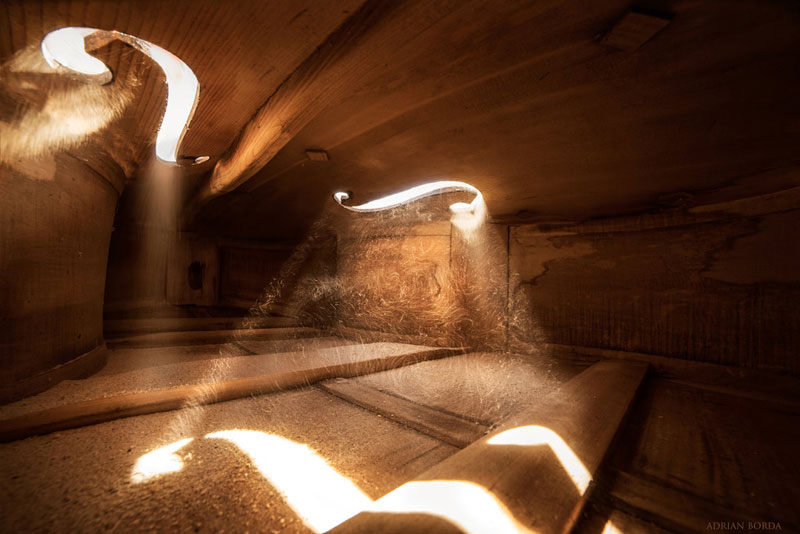 Amazing Photos from the Inside of a Cello » TwistedSifter