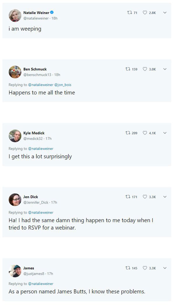 When Your Name Is Too Rude for a Website’s Algorithm » TwistedSifter