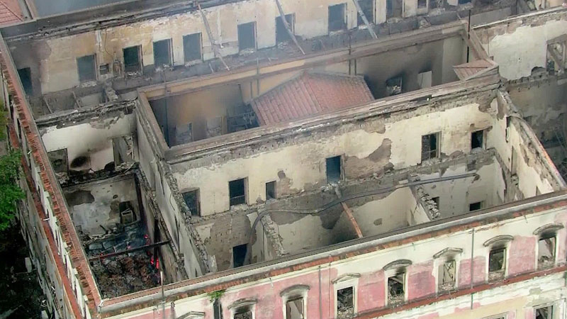 Brazil Suffers Incalculable Cultural Loss as 200-Year-Old Museum Burns ...