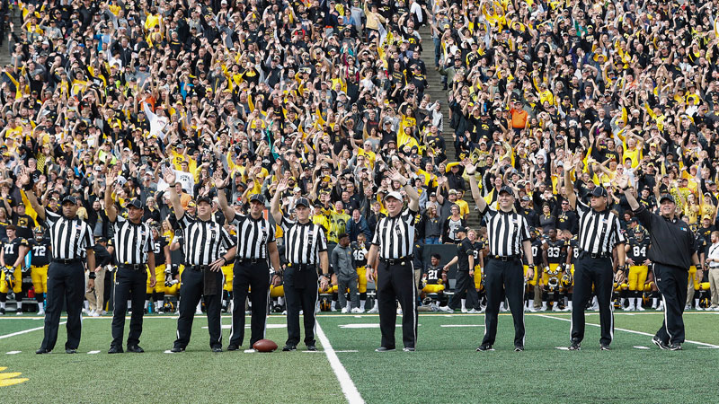 Wave to the Brave: The Amazing Tradition at Every Iowa Home Game ...