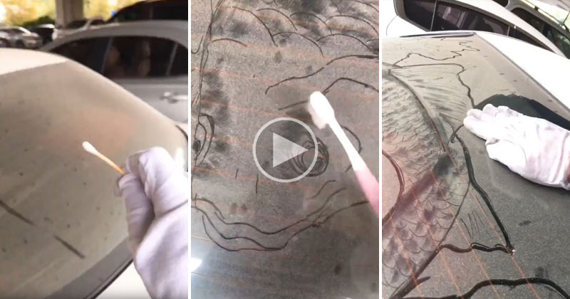 When You Love to Draw and See a Dirty Windshield » TwistedSifter