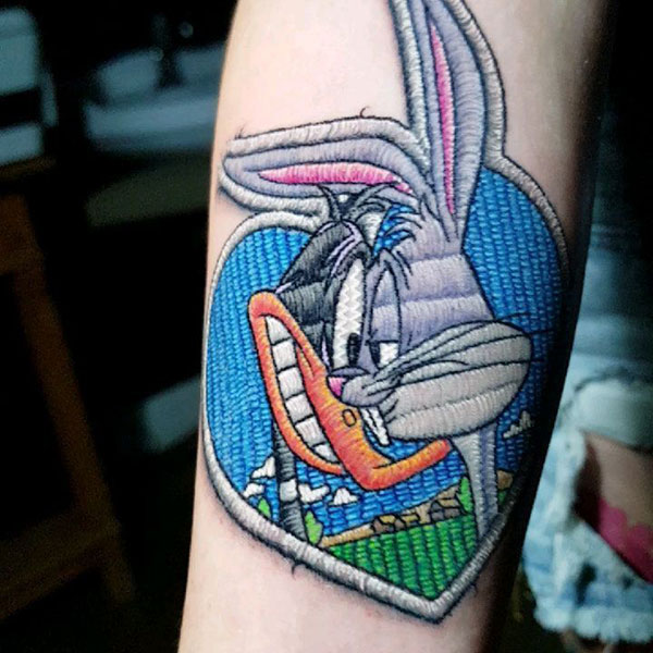 These Tattoos Look Like Patches Embroidered Into People's Skin ...