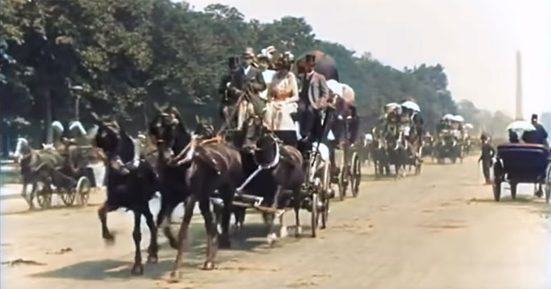 Amazing Scenes of Daily Life in Paris in the 1890s with Full Color and ...