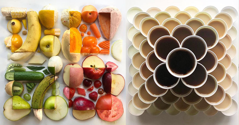 21 Delicious Geometric Food Gradients by Artist Adam Hillman ...