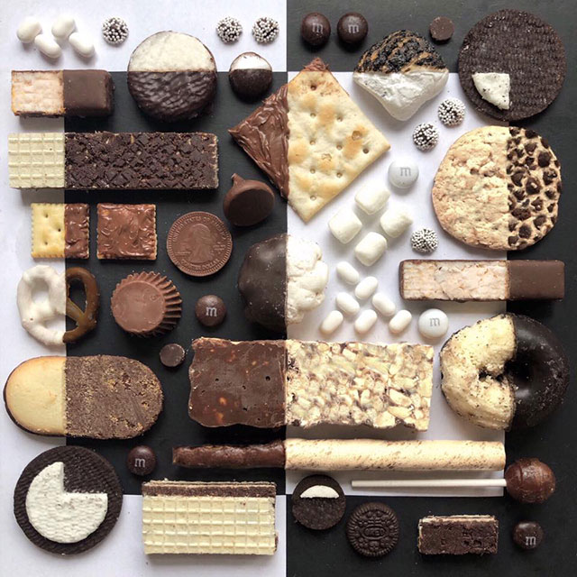 21 Delicious Geometric Food Gradients by Artist Adam Hillman ...