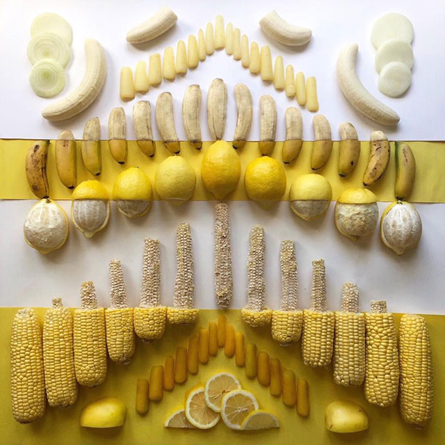 21 Delicious Geometric Food Gradients by Artist Adam Hillman ...