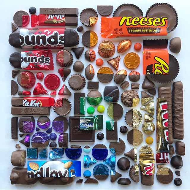 21 Delicious Geometric Food Gradients by Artist Adam Hillman ...