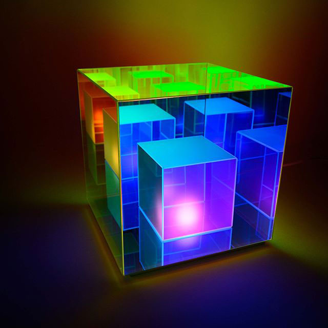 These Infinity Cube Lamps are Incredible (15 Photos) » TwistedSifter