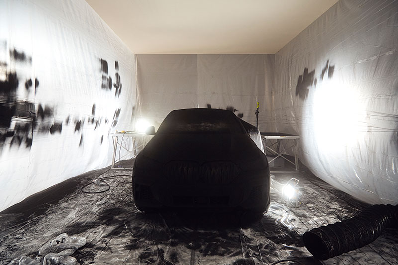 BMW Unveils One of a Kind X6 in Vantablack - TwistedSifter