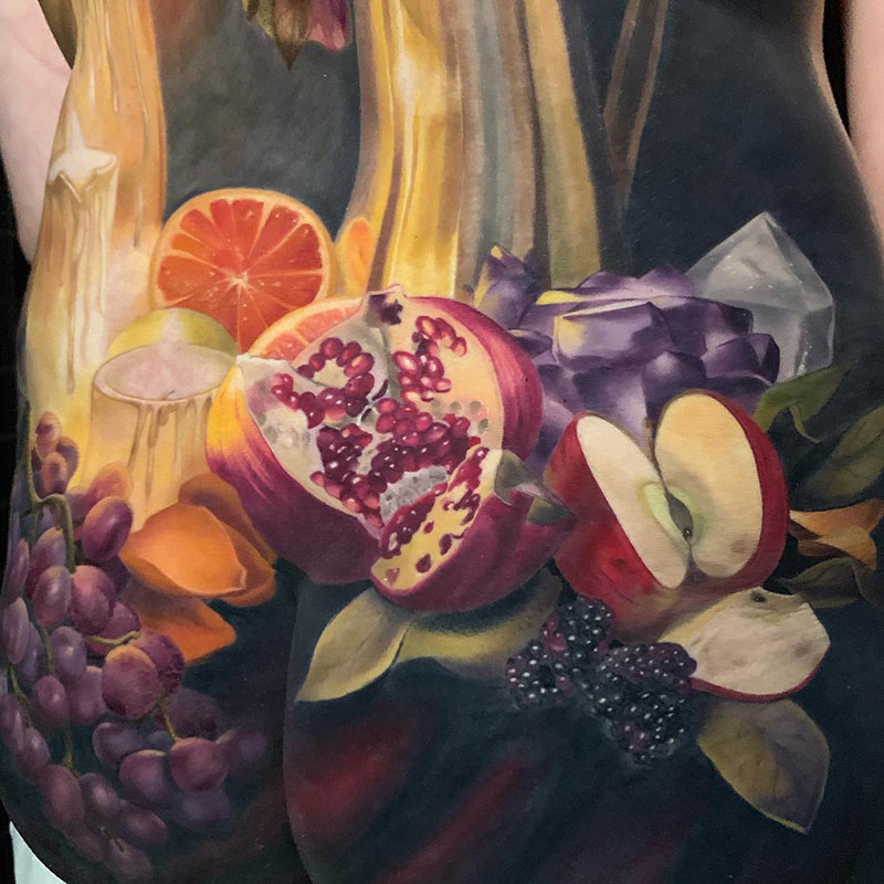 This Full Back Piece by Makkala Rose is a Masterpiece » TwistedSifter