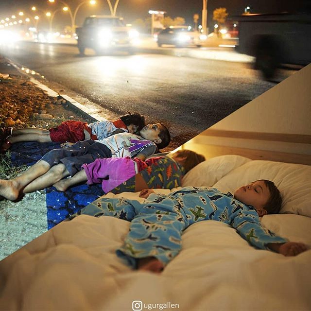 25 Jarring Photo Collages of People That Live Completely Different ...