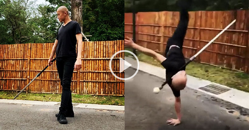This Contact Sword Routine is Absolutely Mesmerizing » TwistedSifter