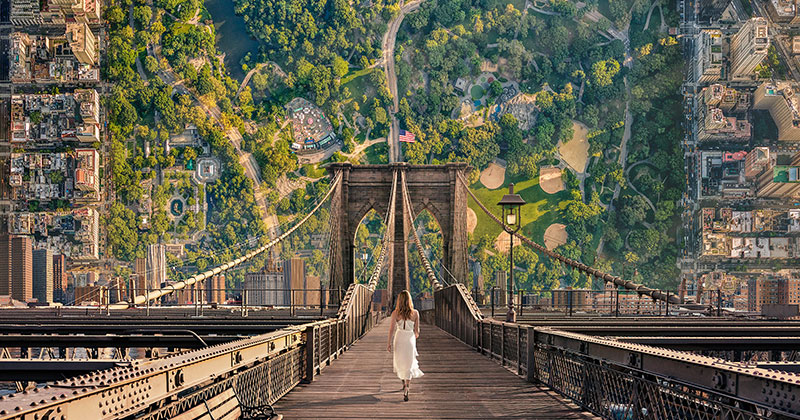 Travel Campaign Uses Inception-Like Landscapes to Conjure Wanderlust ...