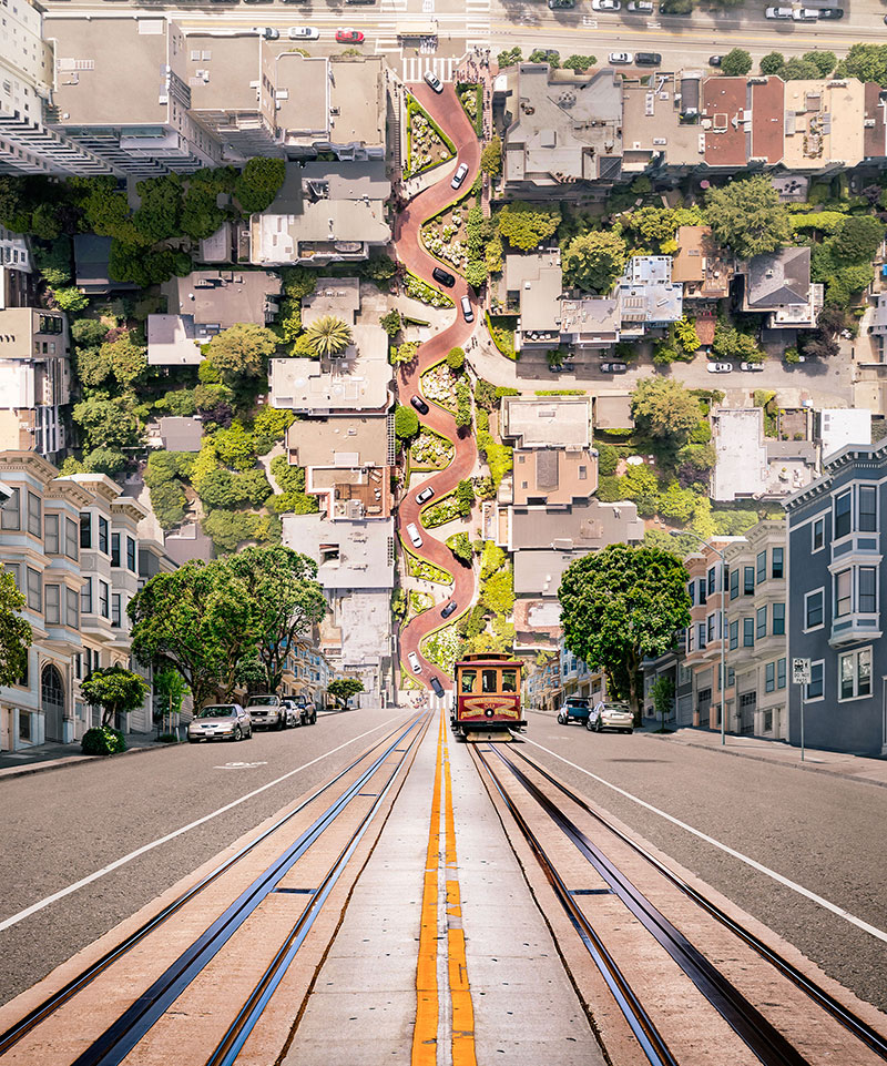 Travel Campaign Uses Inception-Like Landscapes to Conjure Wanderlust ...