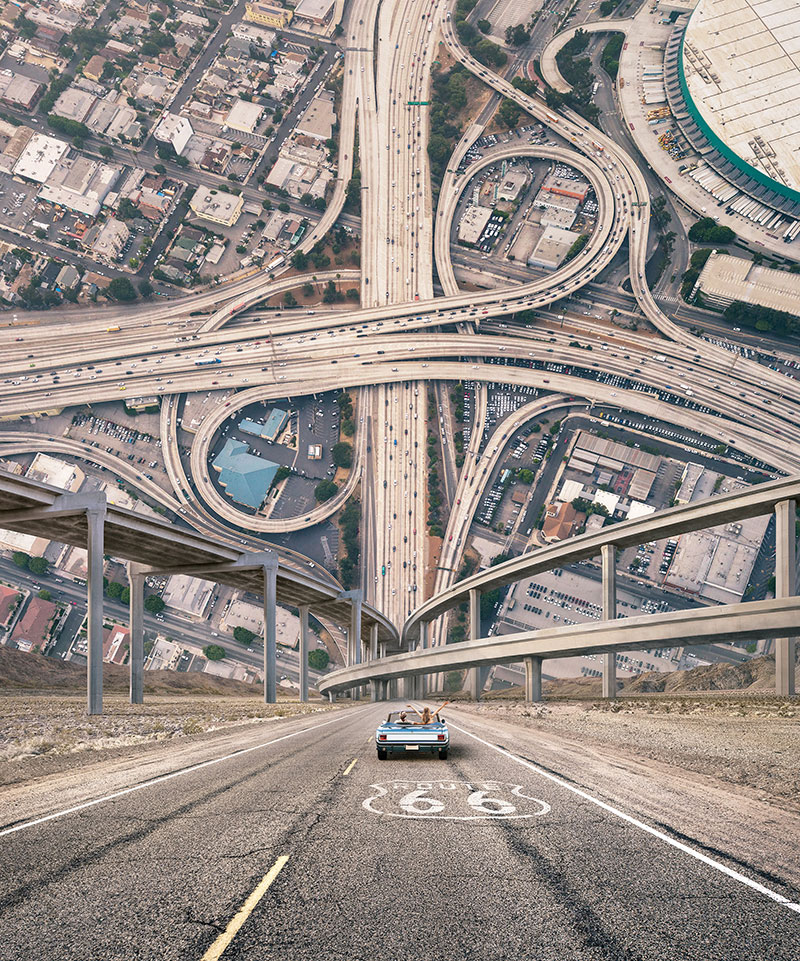 Travel Campaign Uses Inception-Like Landscapes to Conjure Wanderlust ...