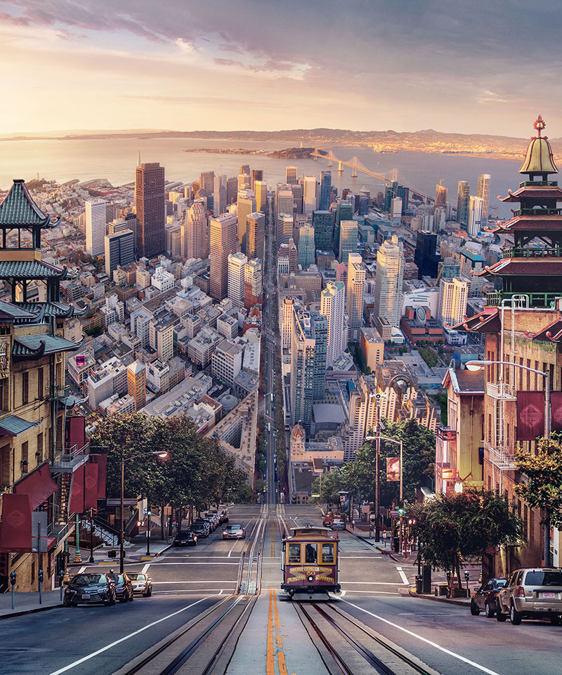 Travel Campaign Uses Inception-Like Landscapes to Conjure Wanderlust ...