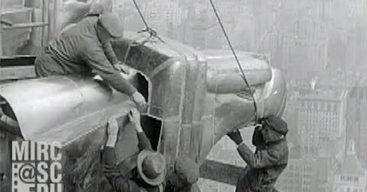 Amazing Footage from 1929-30 of Construction Workers on the Historic ...