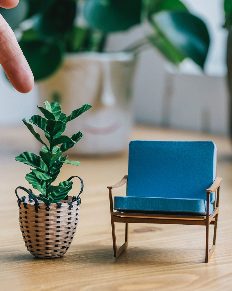 These Miniature Potted Plants Made from Paper are Just Adorable ...