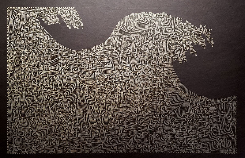 Tyler Foust Makes Wonderful Illustrations Using One Continuous Line ...