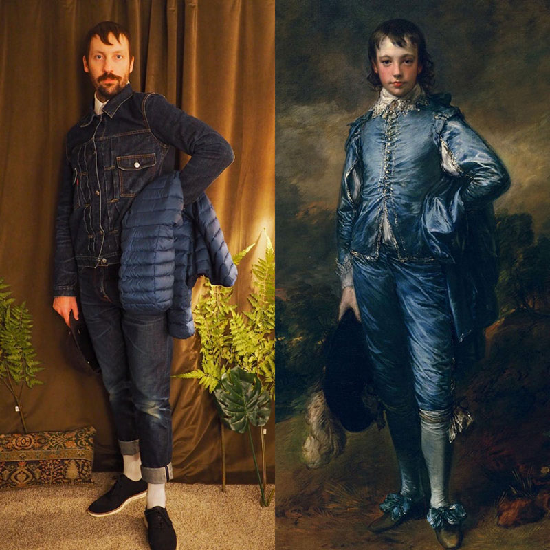 People Stuck at Home are Recreating Famous Paintings and It's Awesome ...
