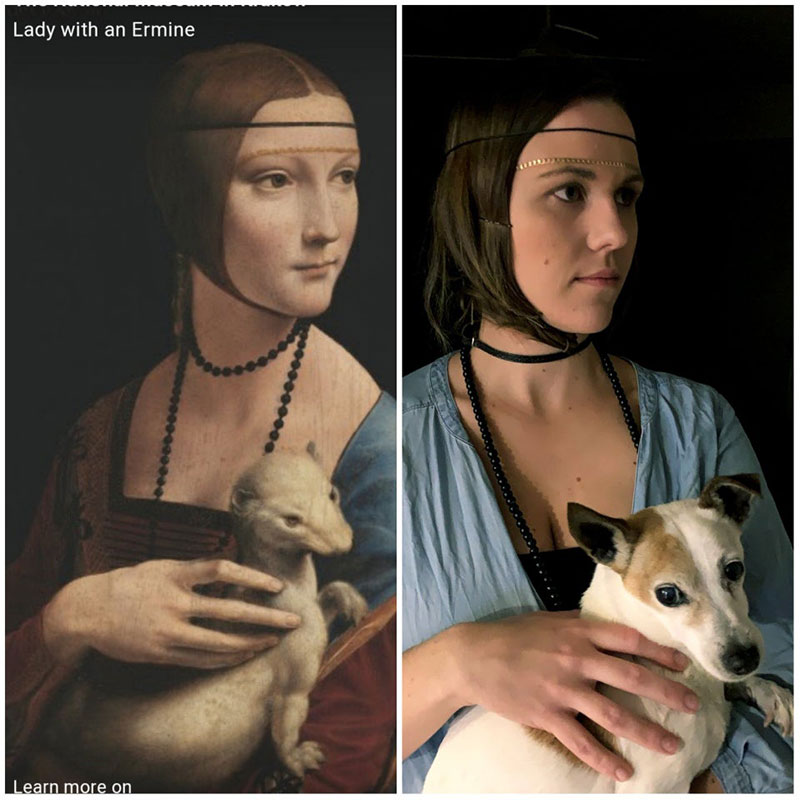 People Stuck at Home are Recreating Famous Paintings and It's Awesome ...