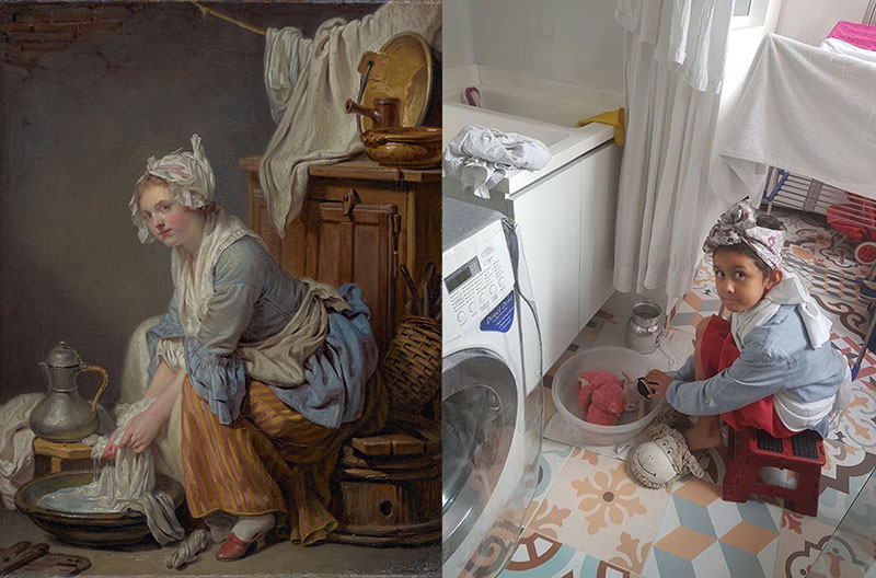 People Stuck at Home are Recreating Famous Paintings and It’s Awesome ...
