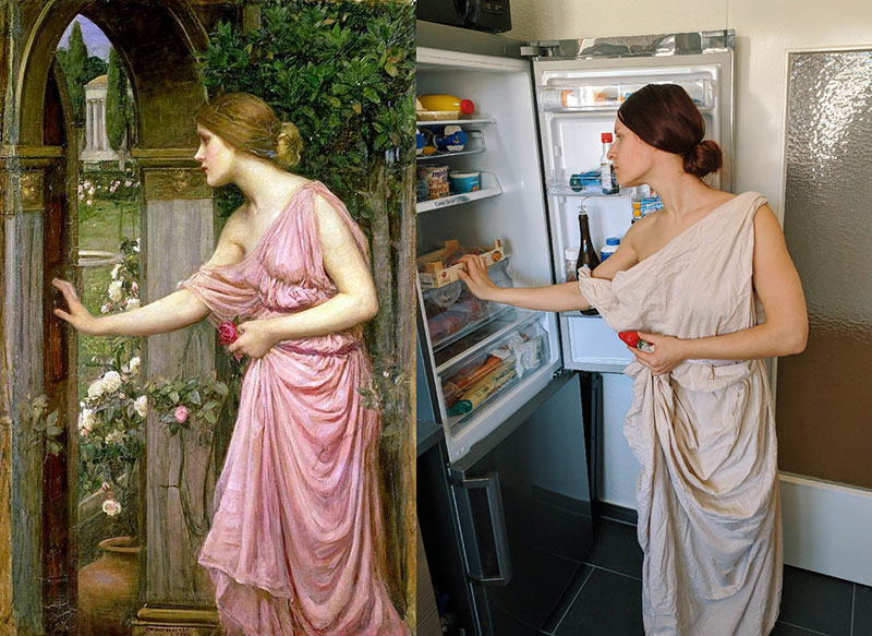 People Stuck at Home are Recreating Famous Paintings and It’s Awesome ...