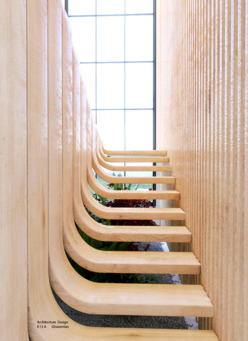 These Floating 'Duplex Stairs' by Eisa Ghasemian are Stunning ...
