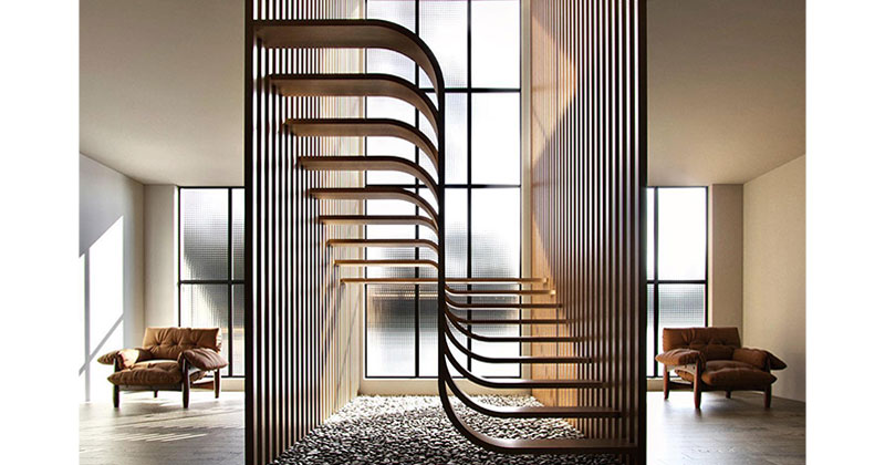 These Floating ‘Duplex Stairs’ by Eisa Ghasemian are Stunning ...