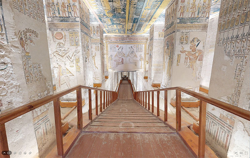 You Know those Virtual House Tours? Here’s One for the Tomb of Ramesses ...