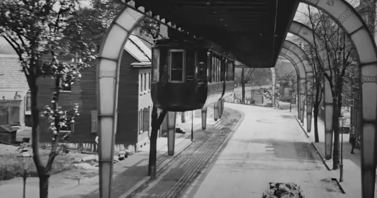 This Video of Germany in 1902 was Taken from a Flying Train and the ...