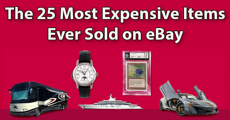 The 25 Most Expensive Things Ever Sold on eBay - TwistedSifter