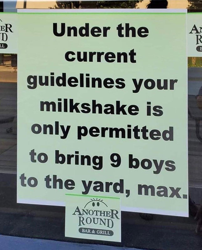 25 Funny Signs That Prove Covid Will Never Take Our Sense of Humor ...