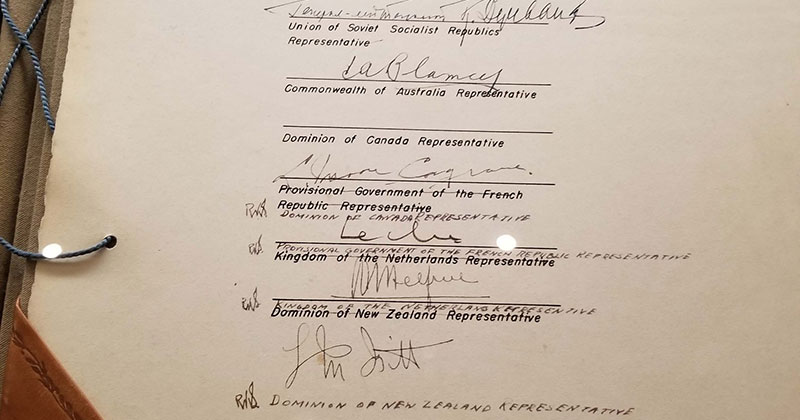 75 Years Ago, Japan Surrendered and Canada Signed in the Wrong Place ...