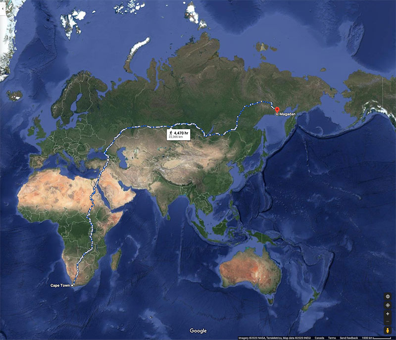 This is One of the Longest Walks You Can Find on Google Maps ...