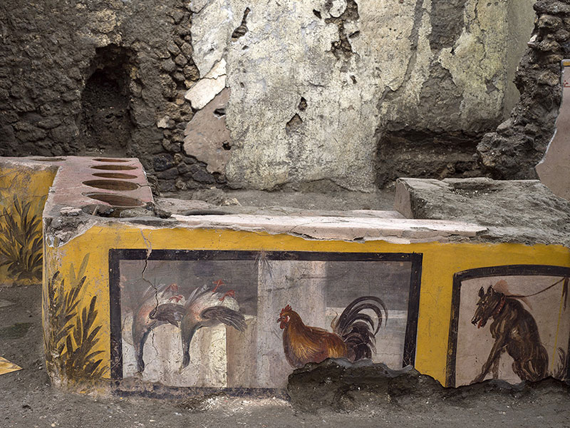 An Amazingly Preserved Snack Bar in Pompeii was Just Revealed in its ...