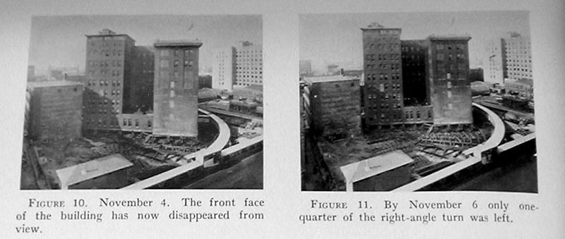 In 1930 the Indiana Bell Building was Rotated 90° While Everyone Inside ...